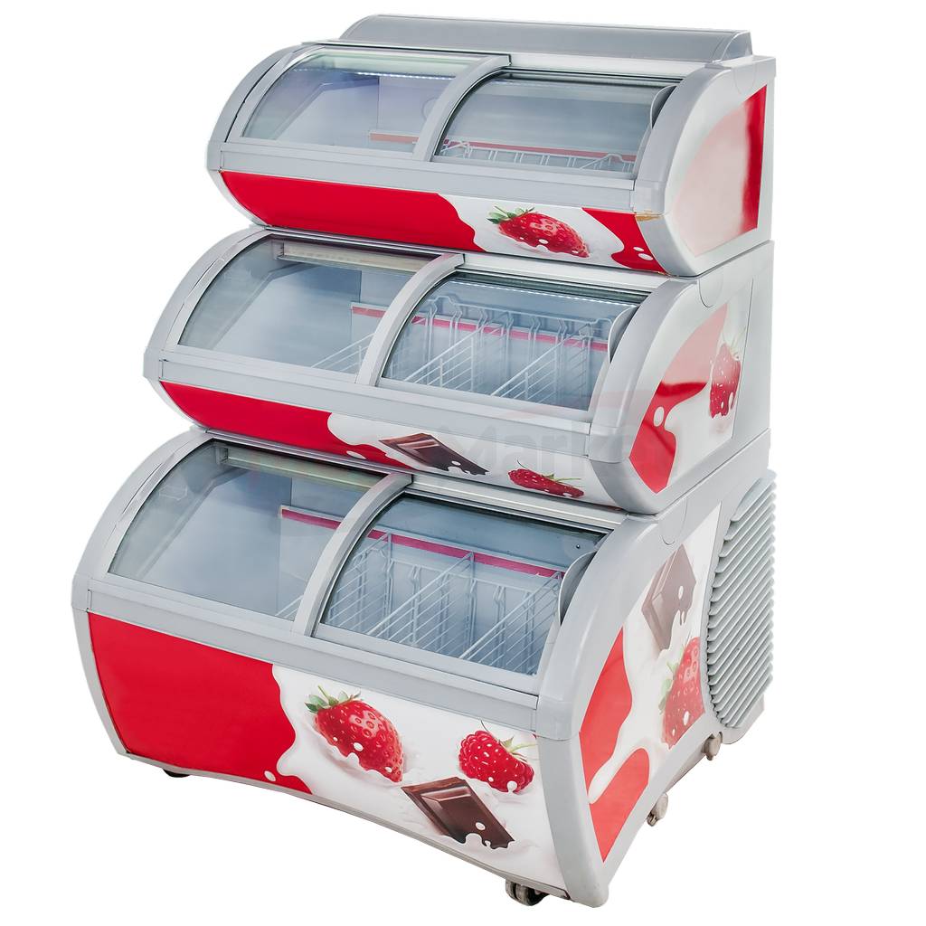 Zamrażarka do lodów VISIMAX III CA 3D komory | MegaMarket