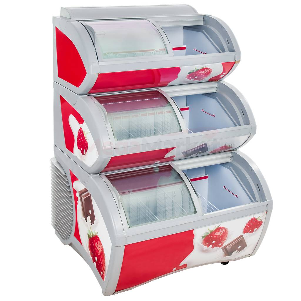 Zamrażarka do lodów VISIMAX III CA 3D komory - MegaMarket