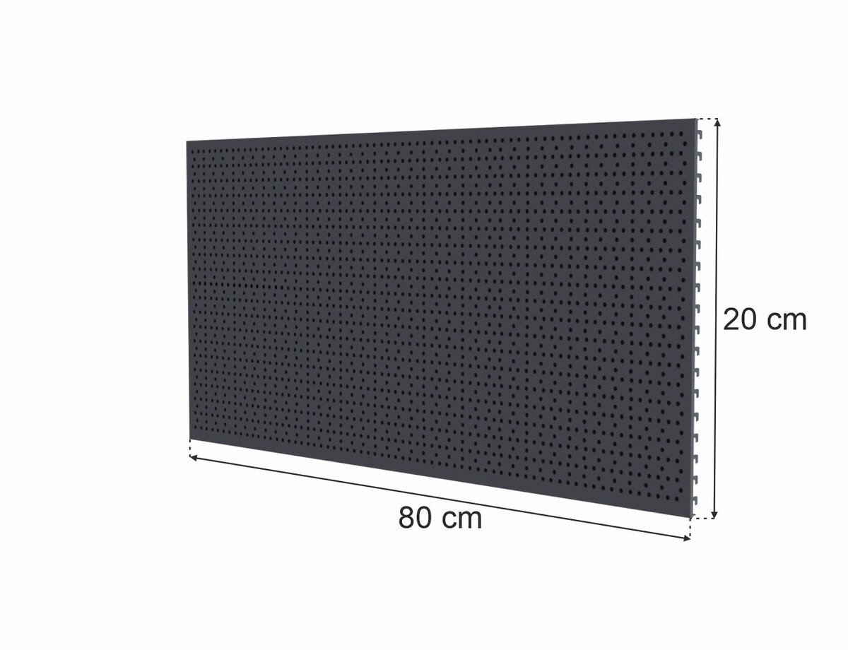 Tył perforowany EURO MAGO H-40 cm grafit