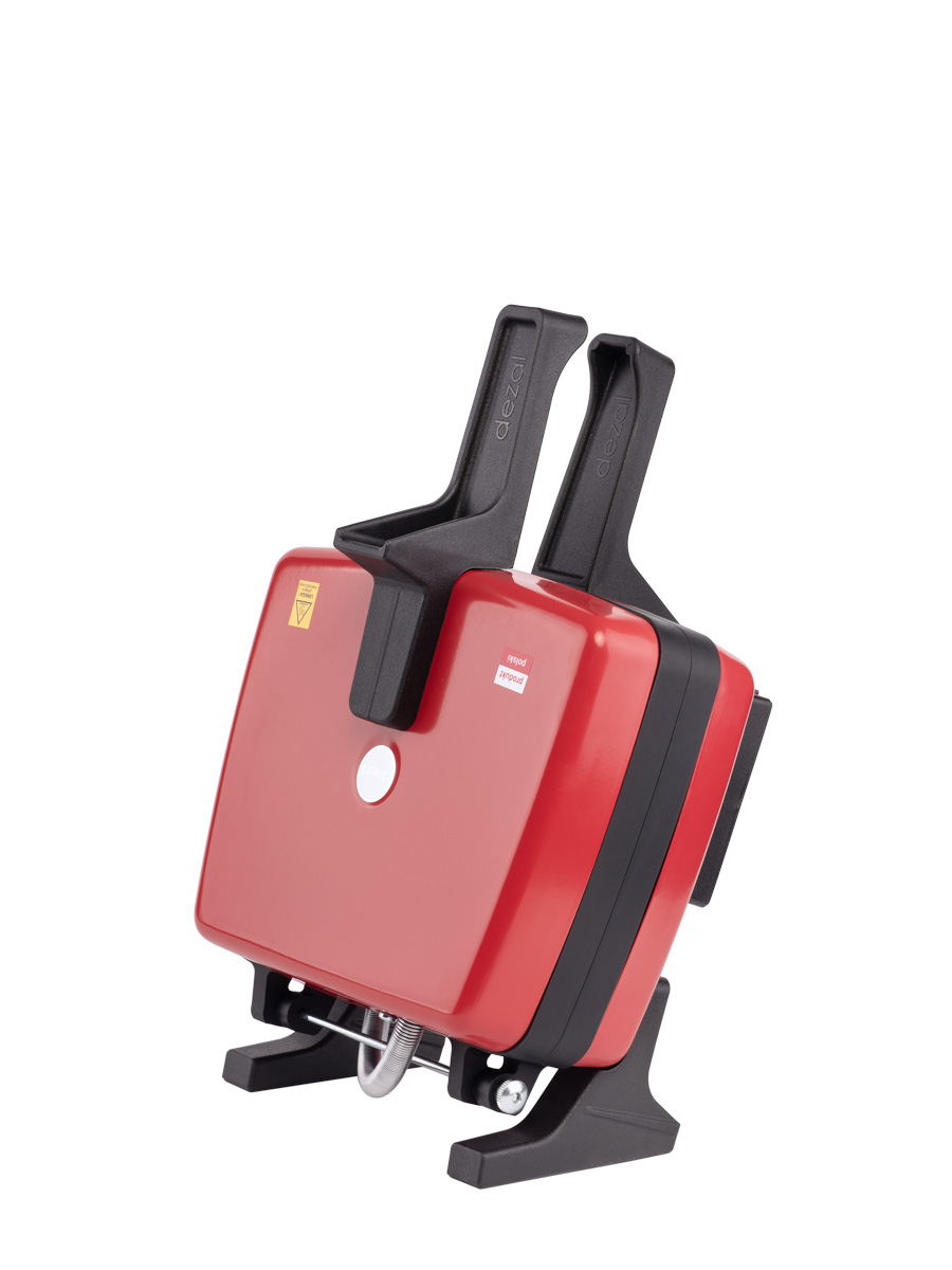 Gofrownica DEZAL 301.6.1 LWN czerwona